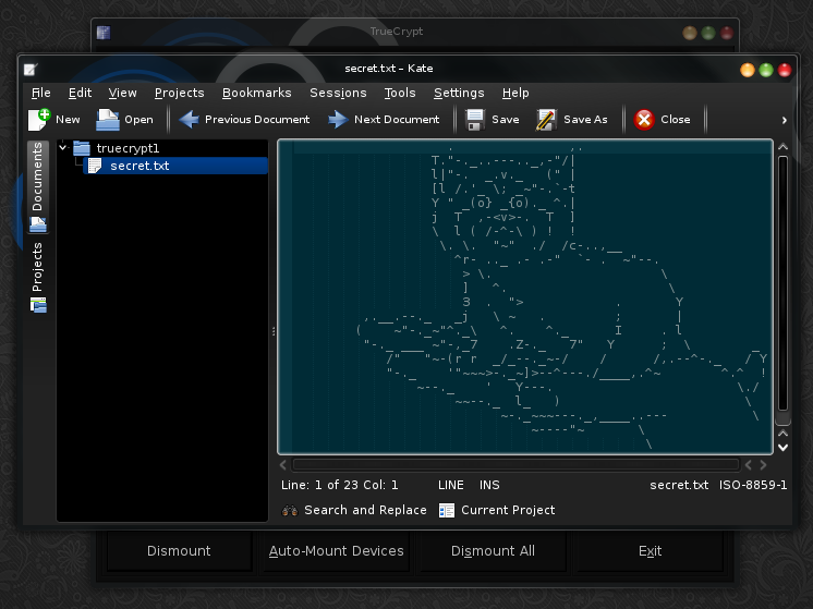 Cracking truecrypt containers with truecrack - Anarxus
